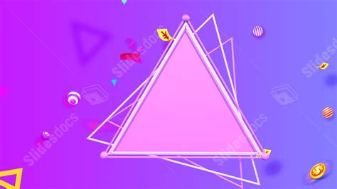Purple National Night Promotion Passion Carnival Lighting Powerpoint