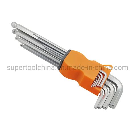 9pc Metric Crv Hex Allen Key Set China Allen Key Set And Crv Allen Key Set