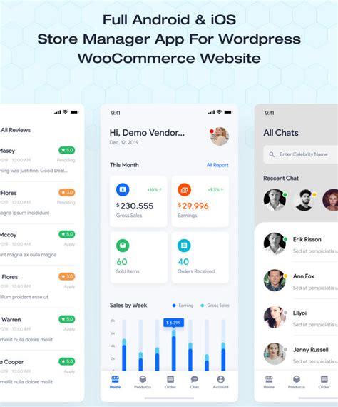 Woocommerce多卖家系统商家管理flutter手机app源码v160版 云创源码