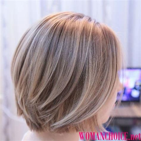 Мелирование на короткие волосы 93 фото темных и светлых волос Hair Styles Hair Cuts Brown