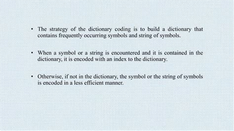Static Dictionary Technique Ppt Programming Languages Computing
