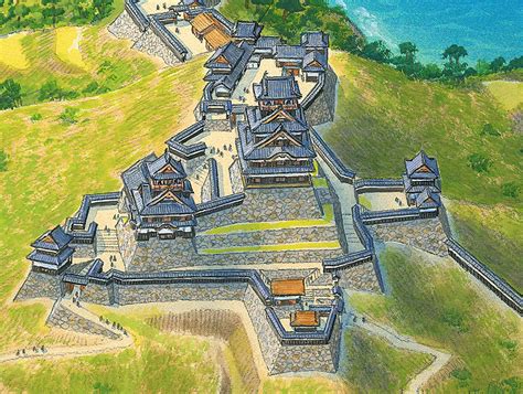 香川元太郎 On Twitter 城 イラスト 日本建築 歴史的なイラスト