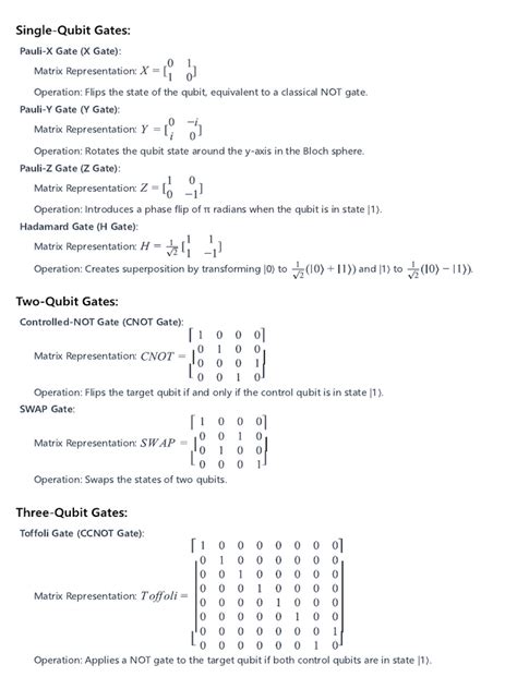 Single Qubit Gates Pdf