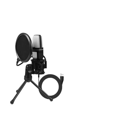 Usb Cable Microphone Noise Reduction Game Interview Video Log Video Podcast