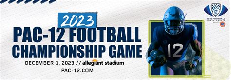Pac 12 Football Championship Game Allegiant Stadium