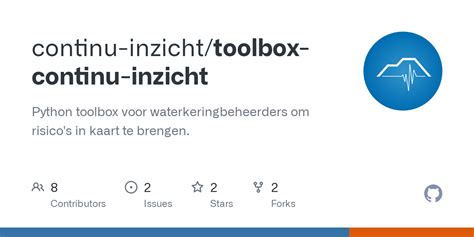 Github Continu Inzichttoolbox Continu Inzicht Python Toolbox Voor Waterkeringbeheerders Om