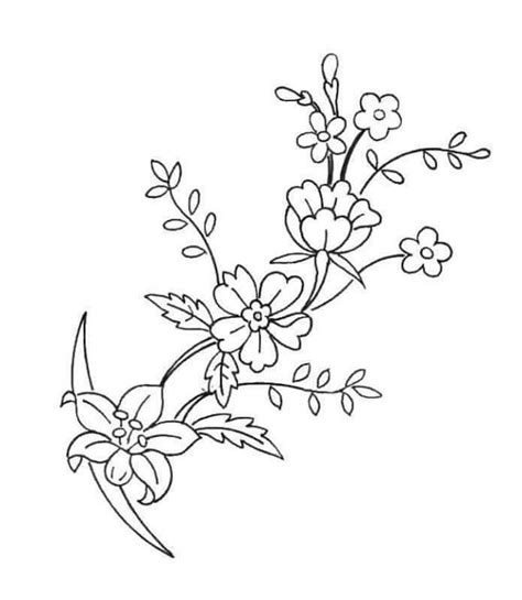 Bordar Disenos De Flores Flores Para Dibujar My Xxx Hot Girl