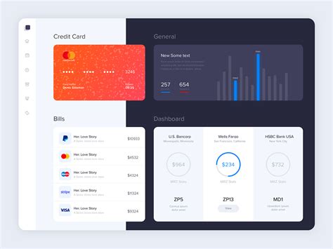 Finance Dashboard Screen UX UI Design On Behance