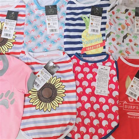 Yahoo オークション 犬服 春夏用 Mサイズ 8枚まとめ