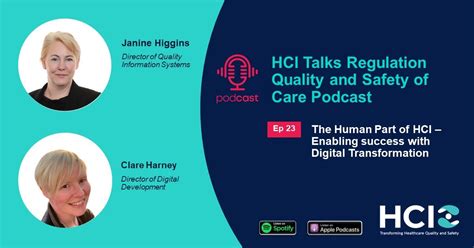 Clare Harney Fics On Linkedin Ep 23 The Human Part Of Hci Enabling Success With Digital…