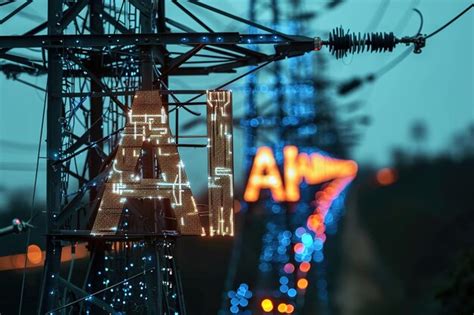 premium photo an ai controlled electrical switchboard to transmit