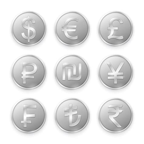 Simbolos Monedas Del Mundo