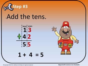 Adding Two Digit Numbers By Mrs DeBrew On Wheels TpT