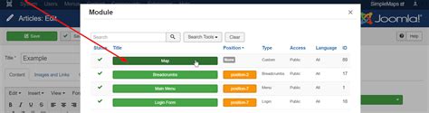 Add An Interactive Map To Joomla HTML5 JavaScript Interactive Map