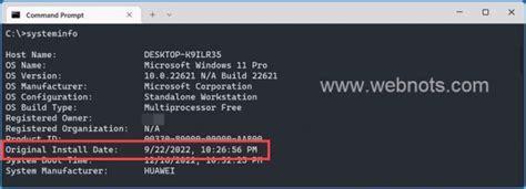 How To Find Installation Date In Windows 11 WebNots