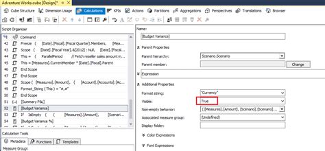 Solved Analysis Services Calculated Members Not On Measu