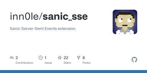 Github Inn0le Sanic Sse Sanic Server Sent Events Extension