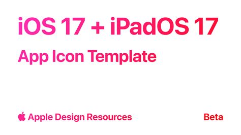 App Icon Design Template