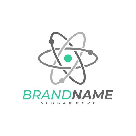 Premium Vector Scientific Atom Logo Template Science Logo Design Vector