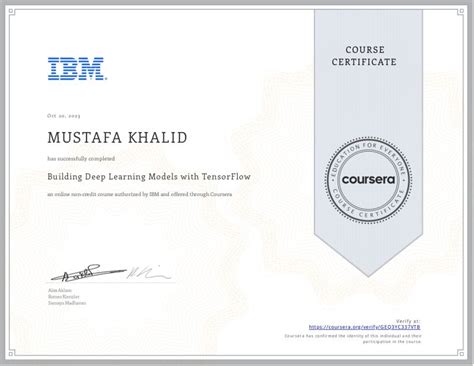 Completed Deep Learning Models With Tensorflow Mustafa Khalid Posted