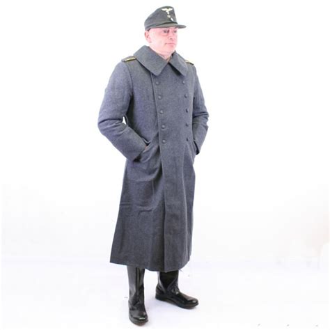 German Ww2 Luftwaffe Blue M43 Greatcoat By Rum