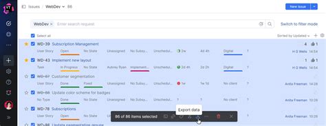 Export Issue Data Youtrack Server Documentation