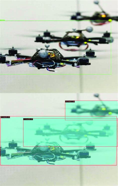 Comparison Of Detection Results Of Overlapping And Fuzzy Objects