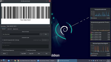 Zint Barcodes Qr Codes Unter Linux Am Terminal Und Auf Der