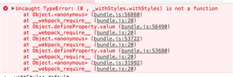 Reactjs Typeerror Withstyles Is Not A Function React Export Default