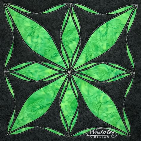 Westalee Design Flying Bell Curve Triangle Templates London Collection Sew Steady