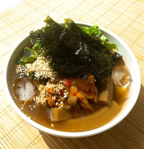 도토리 묵밥 묵사발 다이어트 식품