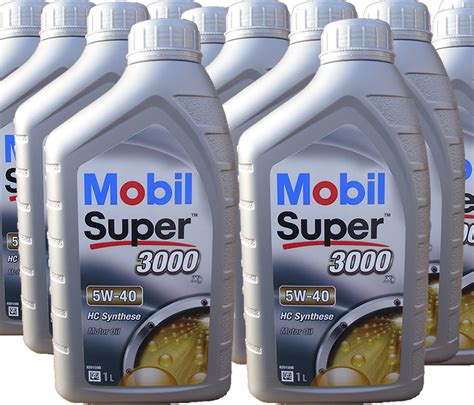 12 X 1 Liter Mobil 5W-40 Super 3000 X1 - Motoröl günstig kaufen!