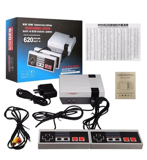 Mini Nes Classic Console 620 Games Plug And Play