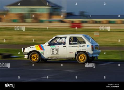 Motor Racing At The Croft Circuit In Darlington Uk Hi Res Stock