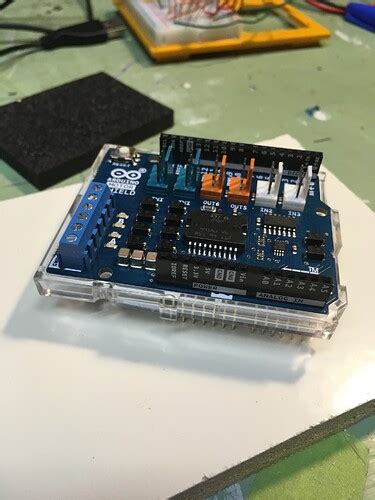 Motor Shield Rev 3 Clear Plastic Plate General Electronics Arduino Forum