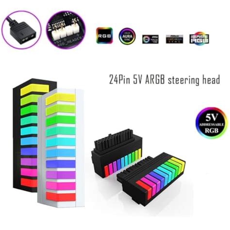 Enhance Your Gaming Setup With Qustikuris Rainbow Argb Power Connector