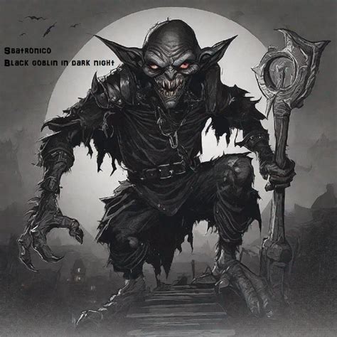 Black Goblin In Dark Night Sbatronico