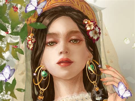 塔塔尔族少女lilu19972 站酷zcool