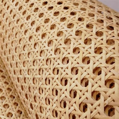 Rattan Woven Sheet Rattan Webbing Material For Cane Furniture