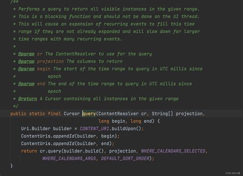 Android 获取最近几天的日历日程 Ew帮帮网