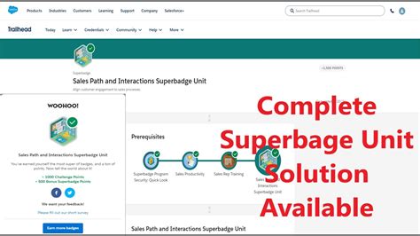 Sales Path And Interactions Superbadge Unit Youtube