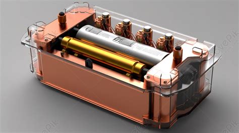 흰색 배경에 있는 충전식 자동차 배터리의 탑뷰 3d 렌더링 제품 가시성 향상 가시 배경 충전 배경 자동 배경 이미지 Hd 가시 충전 자동 배경 사진 무료