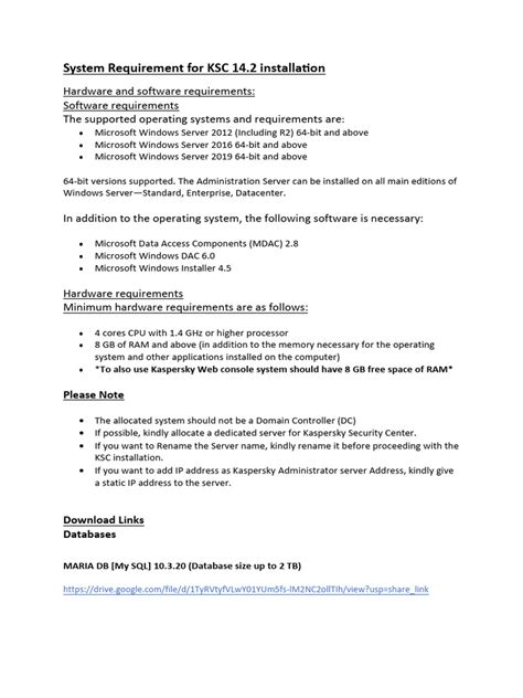 Ksc On Premise Installation And Configuration Using Maria Db Pdf