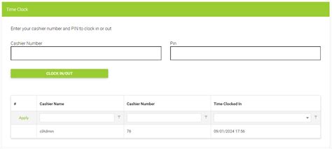 How Do I Use The Time Clock Function In Cloud POS Citrus Lime