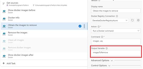 Removing Unused Docker Images On A Remote Linux Azure Hosted Docker