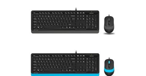 A TECH F Fstyler Sleek Comfort Desktop Wired Combo F