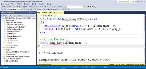 EXEC SQL Database