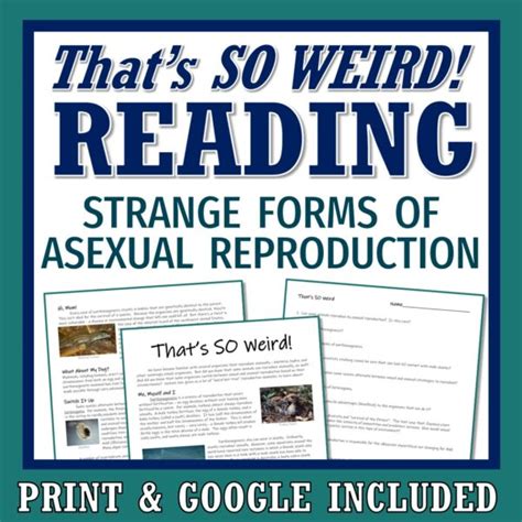 Asexual Reproduction Activity Weird Forms Of Asexual Reproduction Flying Colors Science