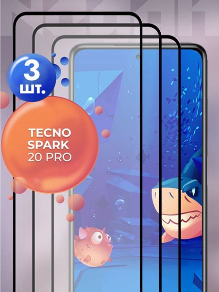 Защитное стекло для Tecno Spark 20 Pro купить на Ozon по низкой цене 1781763724