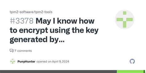 May I Know How To Encrypt Using The Key Generated By Tpm2ecdhzgen